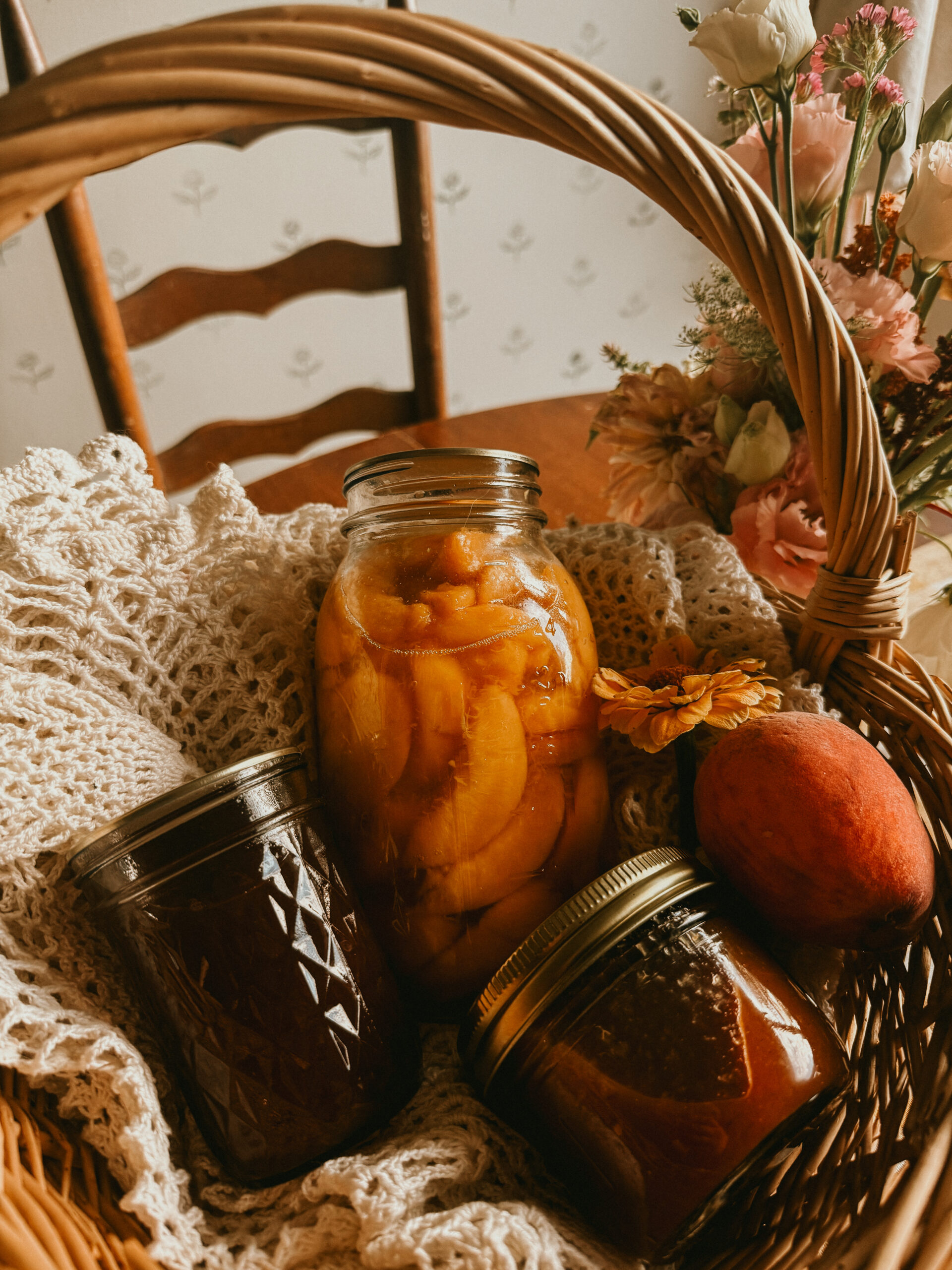 Preserving Peaches Three Ways - Fallow & Blossom Homestead